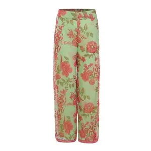 RAISHMA Floral Print Trousers