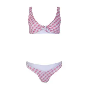 THE DELAROSE SISTERS Beaux Knot Bikini Set - Pink