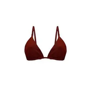 ADICORA Luna Triangle Bikini Top - Red