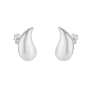 SPERO LONDON Pear Teardrop Sterling Earrings - Silver
