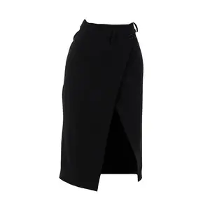 THE ETHOS STUDIO Asymmetrical Wrap Skirt