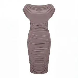 ATOM LABEL Oxygen Jersey Dress - Grey