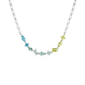 Arte Madrid Sundaze Gemstone Necklace - Green
