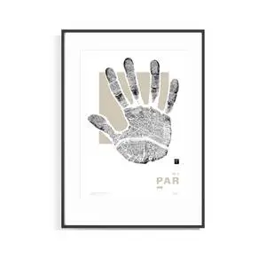Curiosity Snug Neutrals Hi-five Series Par Paris Limited Edition Print - Beige