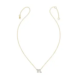 HEATHER HAWKINS 14k Virgo Diamond Necklace - Gold