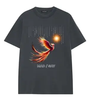 MADISON / SAVILE Rising Phoenix Vintage Tee