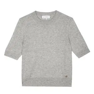 Bel Cashmere Short Sleeve Sweaters For Women