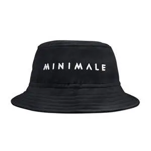 MINIMALE ANIMALE Hide & Seek Bucket Hat - Black