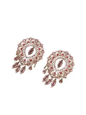 SITA NEVADO Telar Drop Earrings - Pink