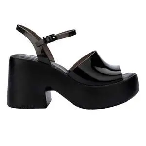 Melissa Lina Platform Sandal - Black
