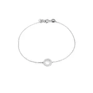 SPERO LONDON Circle Bracelet - Silver