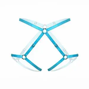MONIQUE MORIN LINGERIE Amphitrite Harness - Blue