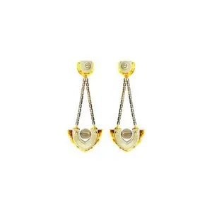 GISSA BICALHO Pendant Earrings - Beige