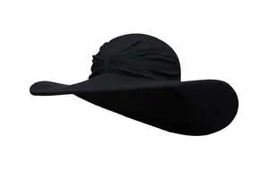 KALANI SUNWEAR Bahamas Wide Brim Sun Hat - Black