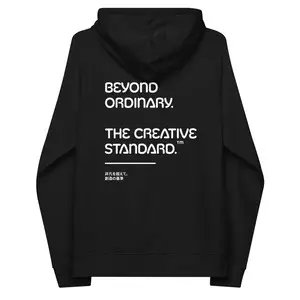 ANCHOR & CREW Organic Cotton Creative Standard Hoodie - Black