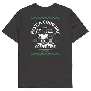 ANCHOR & CREW Organic Cotton Embroidered T-shirt - Black