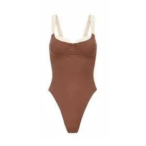 BELLETAGE SWIMWEAR Ahau One-piece - Brown
