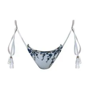 IVY SWIMWEAR Amarys Floral Bikini Bottoms - Blue