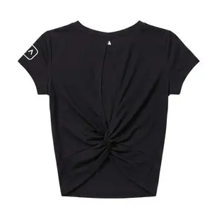 ALTRA VOLTA Open Back Twist Tee