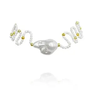 EYECONIC BY SAMAR AJRAM Wave Baroque Choker