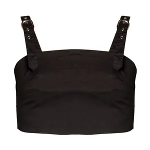 ETTIE Buckle Strap Crop Top