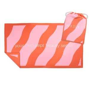 6FIFTYTWO® Orange / Pink Orange & Pink Rewave Towel - Orange/pink