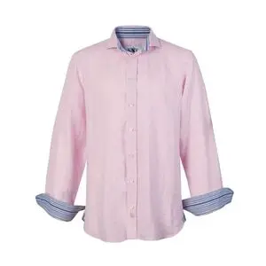KOY CLOTHING Flamingo Linen Shirt - Pink