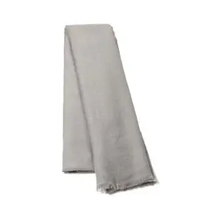 HERITAGEMODA Handmade Silver Cashmere Scarf - Grey