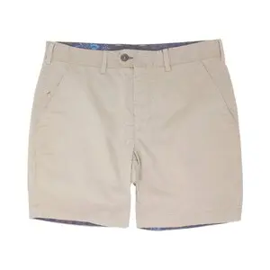 LORDS OF HARLECH John Lux Khaki Shorts - Brown
