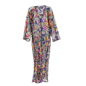 HARLOW LOVES DAISY Sequin Robe - Black