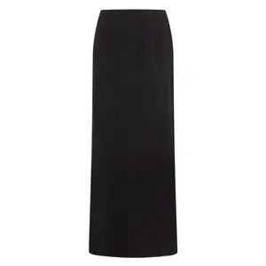 CAVANAGH BAKER Stretch Wool Crepe Slit Skirt