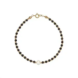 LILY & ROO Spinel Gemstone Bracelet - Gold