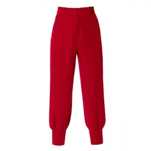 AGGI BY HALEWSKI Jamie Ribbon Cuffed Pants