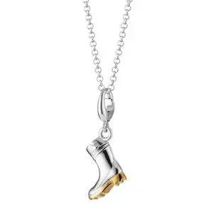 LILY CHARMED Sterling Wellington Boot Charm Necklace