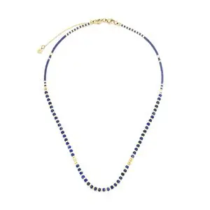 KAMARIA Lumira Mini Gemstone Necklace - Blue