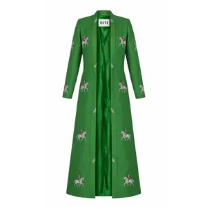 ROQAIA FASHION HOUSE Embroidered Jacquard Jacket