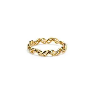 SHABELLA NYC Braided Ring - Gold