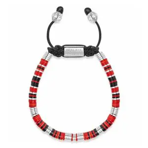 NIALAYA JEWELRY Sedona Disc Bracelet - Gray