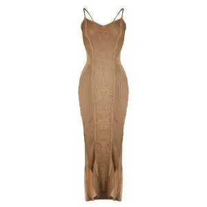 ZHENABIA Armor Maxi Dress