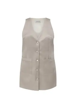 NAZLI CEREN Odessa Mini Shirt Dress - Brown