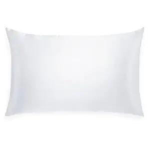 SILK WORKS King Size Pillowcase - White