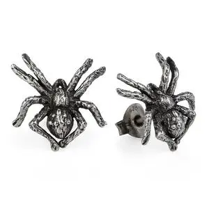 YASMIN EVERLEY JEWELLERY Little Spider Stud Earrings - Silver