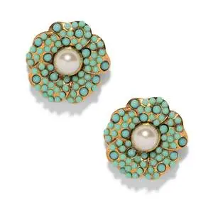 THE PINK REEF Valencia Earrings - Blue