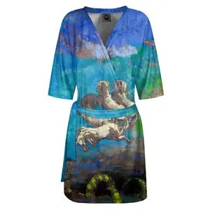 Aloha From Deer Wrap Day Dresses