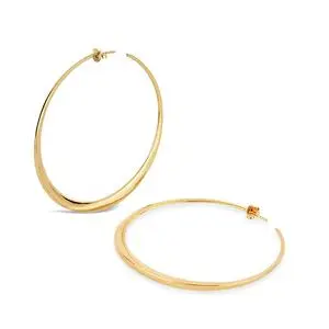 DINNY HALL Signature Large Hoop Earrings - Gold/yellow