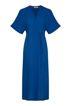 UNEXPECTEDONE Plain Kimono - Blue
