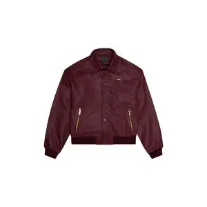 Place Of Ëlms Leather Bomber Jacket