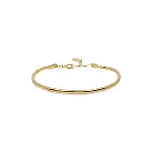 ATELIER PETITES PIERRES 24k -filled Thin Wire Cuff Bracelet