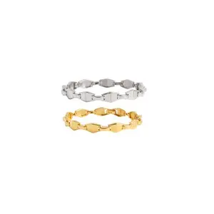GUTTA DESIGN Bow Bracelet Rhodium Plated - Silver