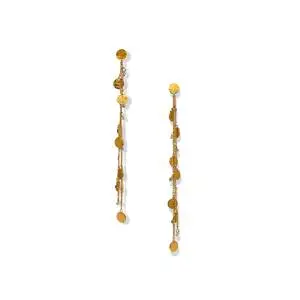 JAREDJAMIN Babylonica Dangle Post Earrings - Gold